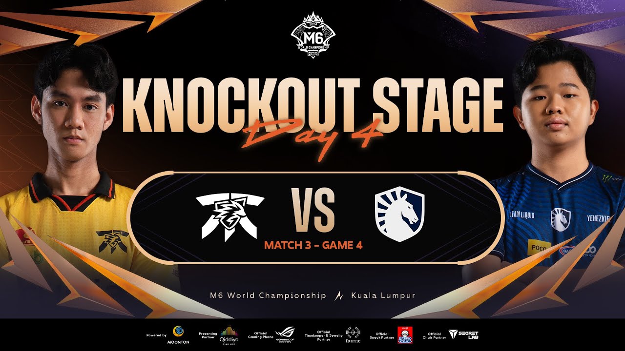 [FIL] M6 Knockout Stage Day 4 | FNOP vs TLID Game 4 - YouTube