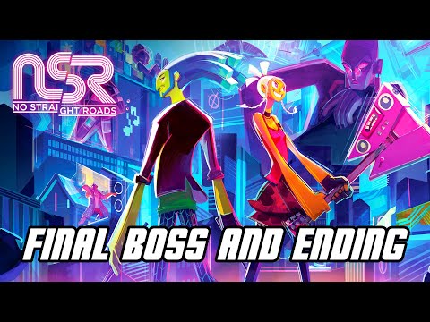 No Straight Roads - Final Boss, ENDING, & Credits (PS4 PRO)