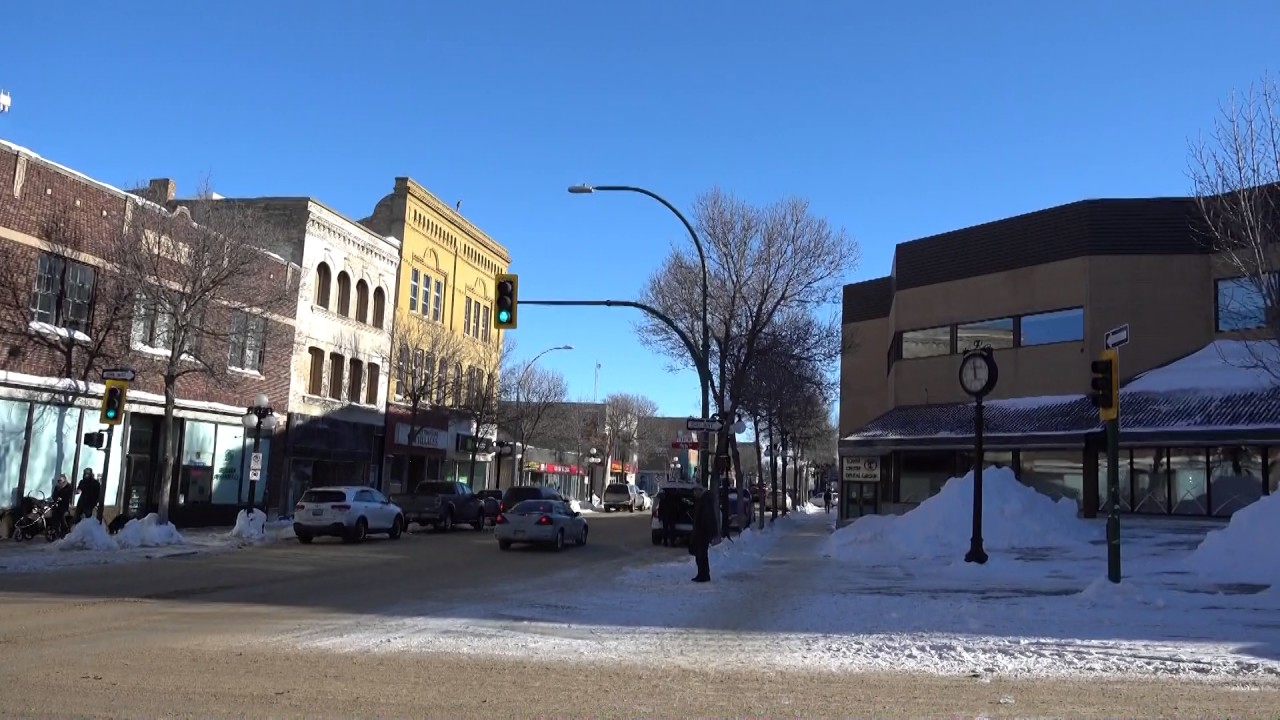 Downtown Brandon 17 Jan 2017 - YouTube