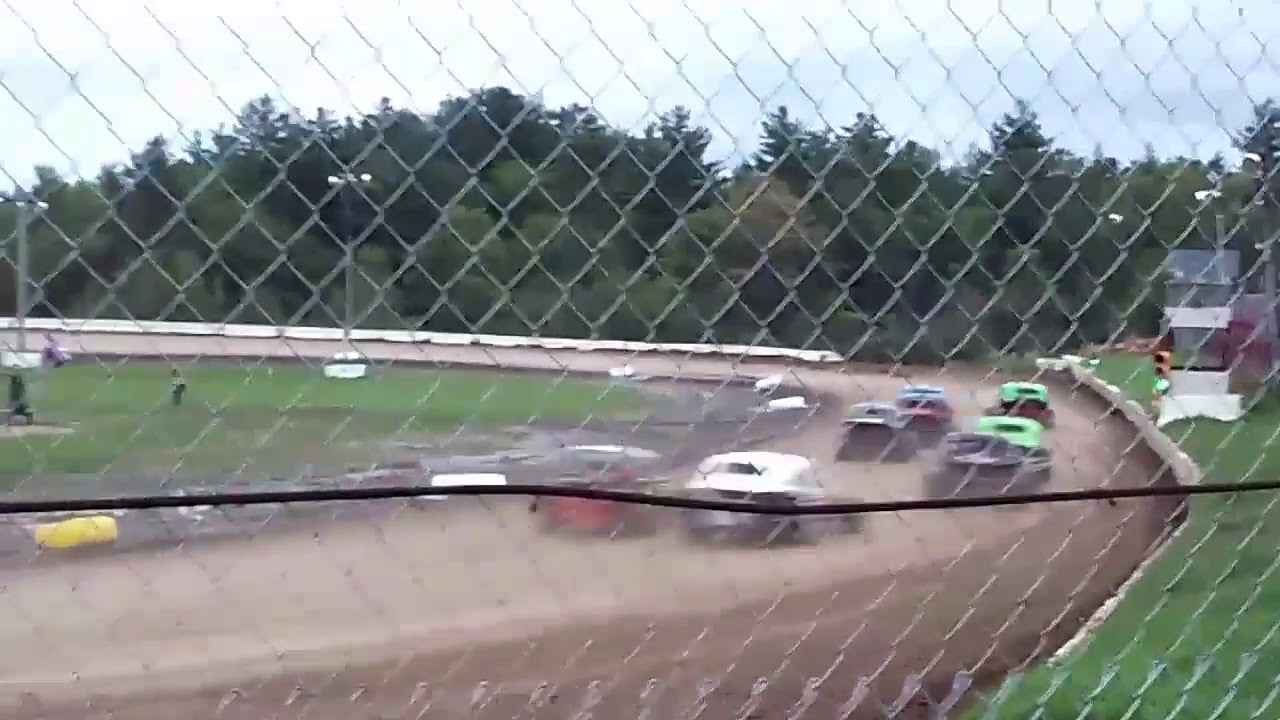 August 18, 2018 Bear Ridge Speedway Coupe Division Semi-Feature - YouTube