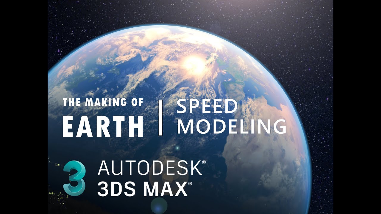 The Making of Earth in 3ds max | Speed Modeling - YouTube