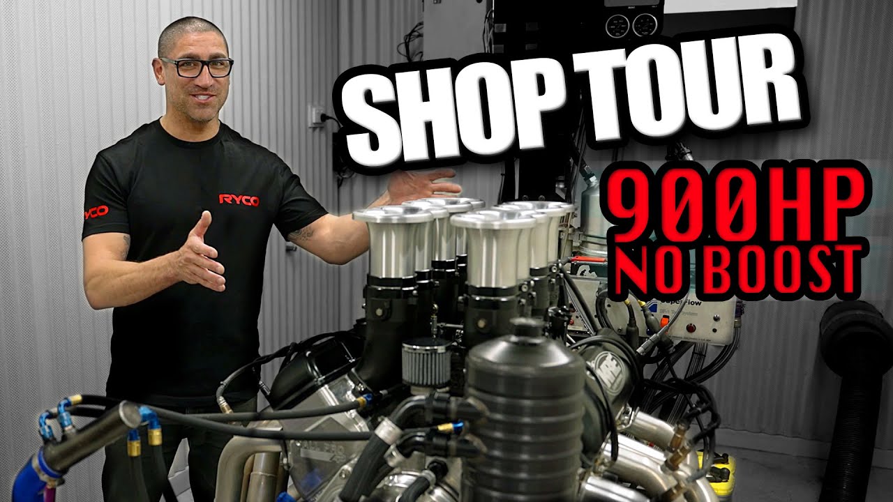 Behind the scenes at KRE RACE ENGINES - V8 Specialists - YouTube