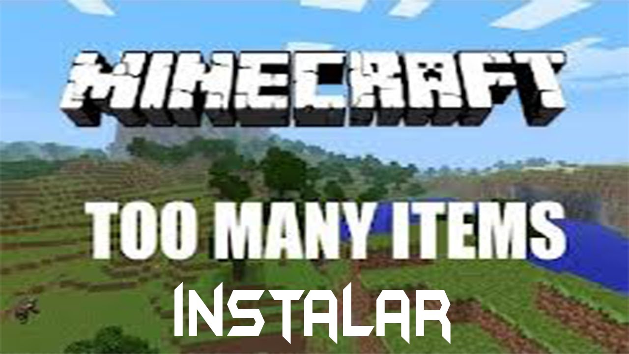 Como Instalar o Mod Too Many Itens no Minecraft[1.3.2 e outros] - YouTube