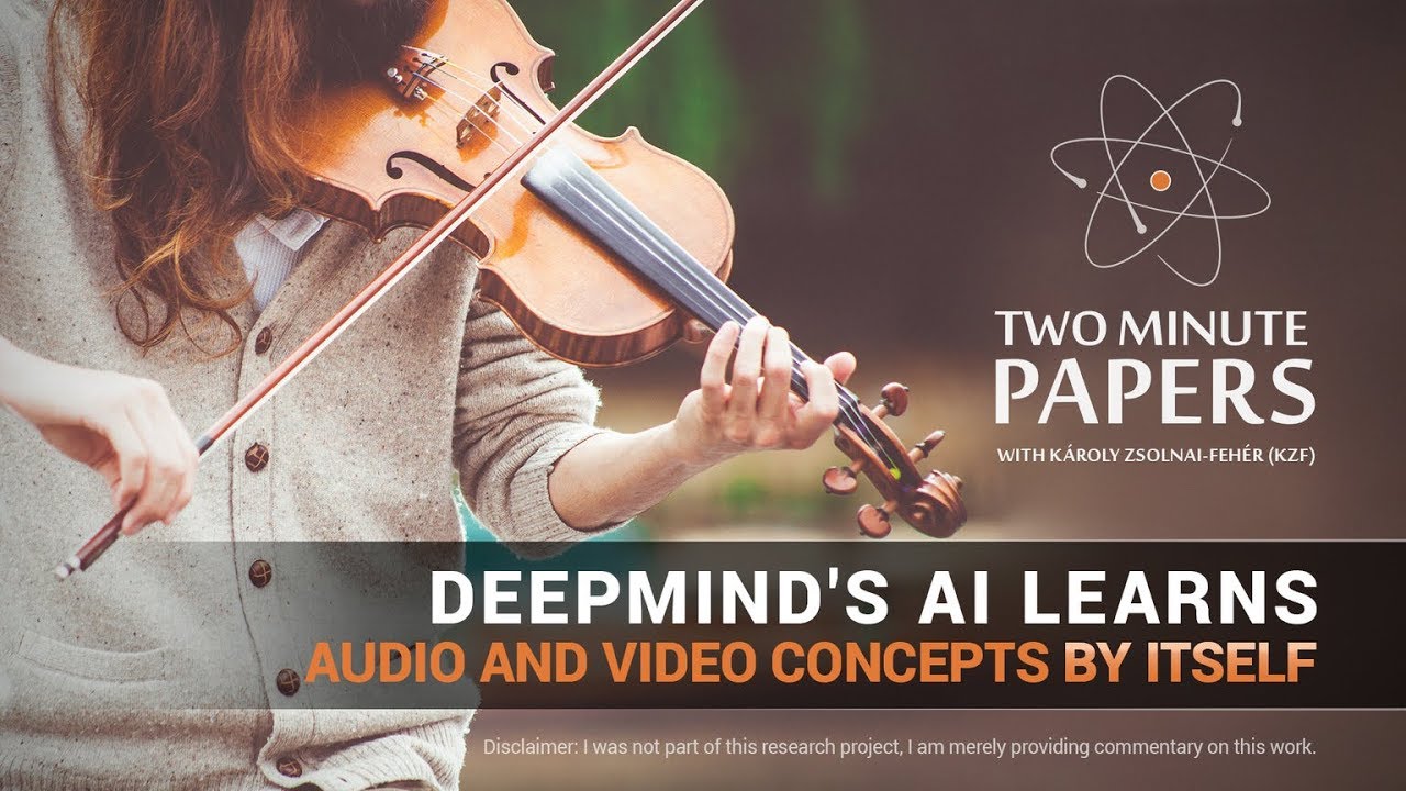 DeepMind's AI Learns Audio And Video Concepts By Itself | Two Minute ...