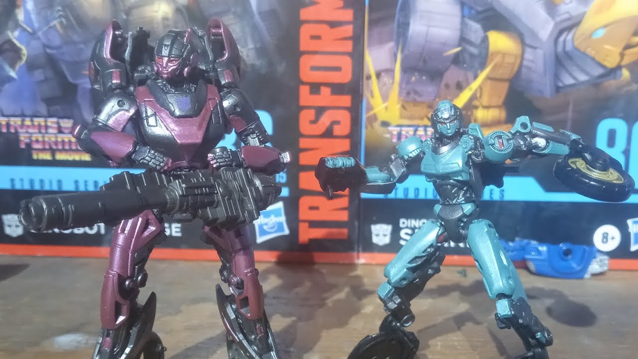 Custom Showcase Nemesis Collection: Arcee and Flatline - YouTube