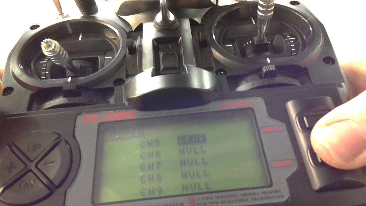 fs-th9x flight modes configuration - YouTube