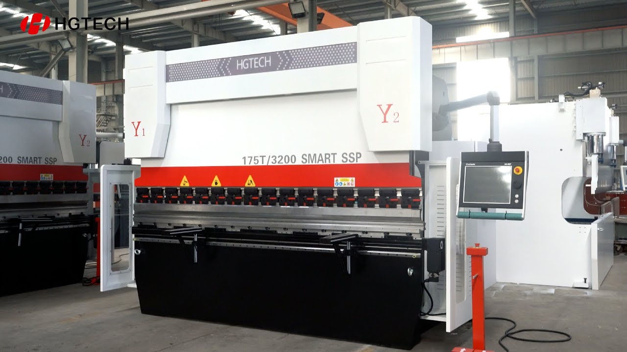 【HGSTAR】SMART 175T/3200 SSP Electro-Hydraulic CNC Bending Machine - YouTube