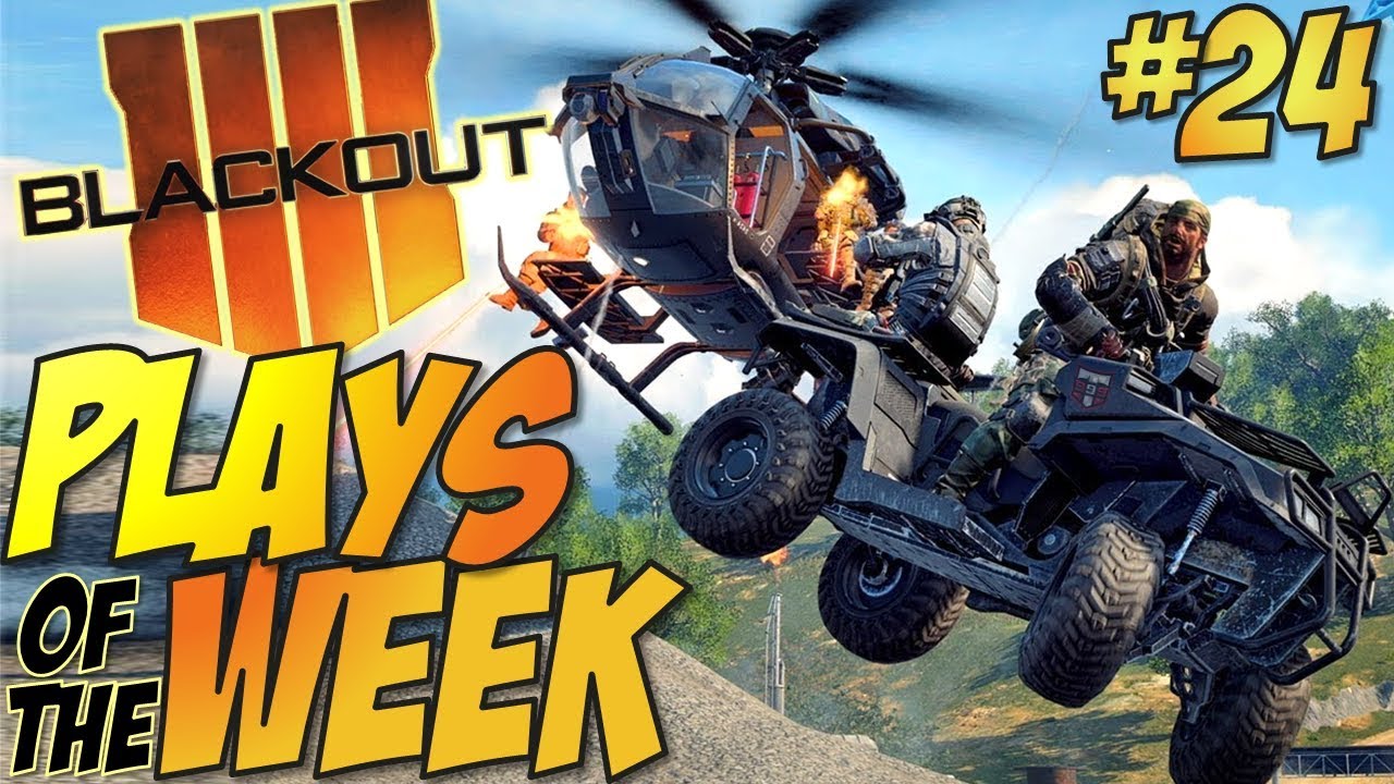 Call of Duty: Black Ops 4 - BLACKOUT Plays Of The Week #24 (BO4 ...