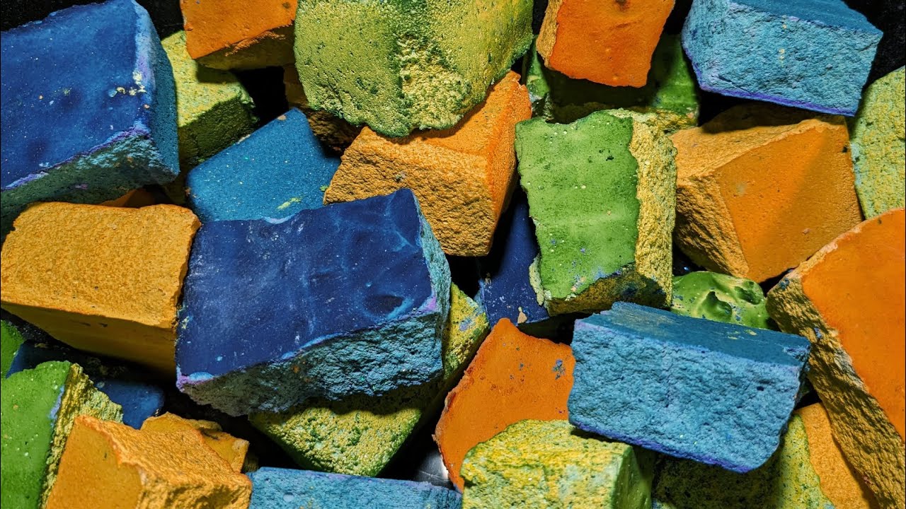 Colorful Reformed Chunk 💚💛💙 | ASMR | #satisfyingasmr - YouTube