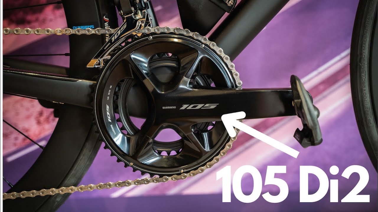 Shimano 105 Di2 Hands On! - YouTube