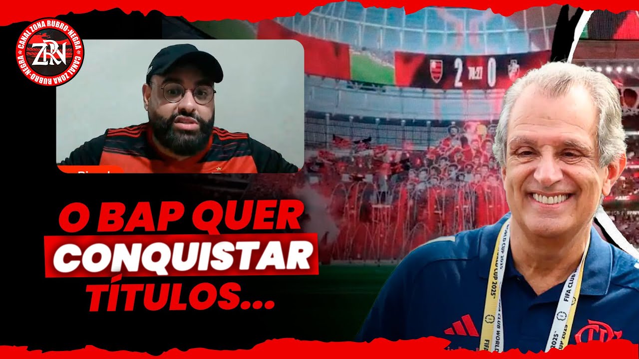 "ELE QUER TRANSFORMAR O FLAMENGO" BIGODE COMENTA SOBRE ESTÁDIO E BAP ...