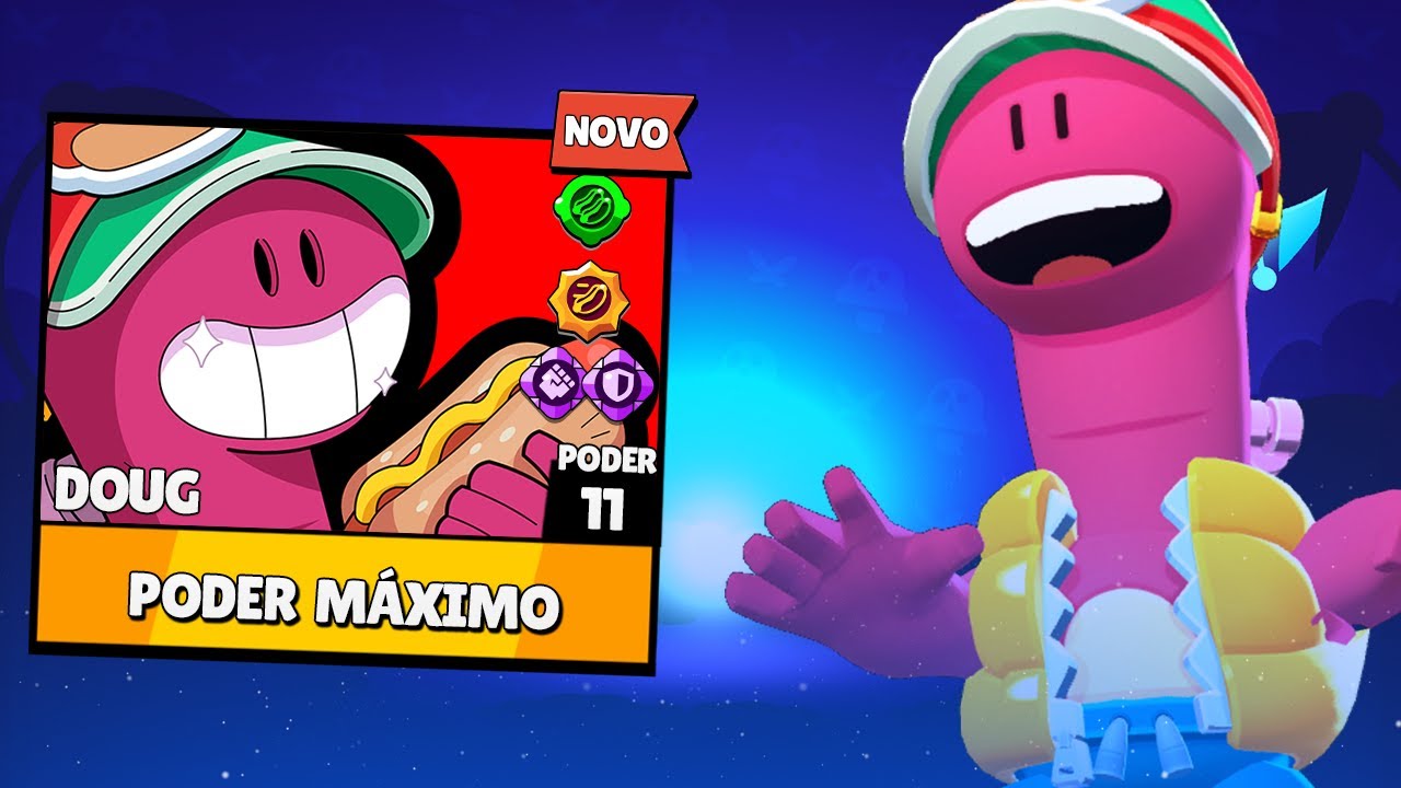 O NOVO BRAWLER DOUG ESTÁ INCRÍVEL 🤯 - YouTube