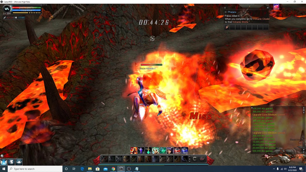 CABAL RED SOD RUN GAMEPLAY NO EDITS NO CUTS - YouTube