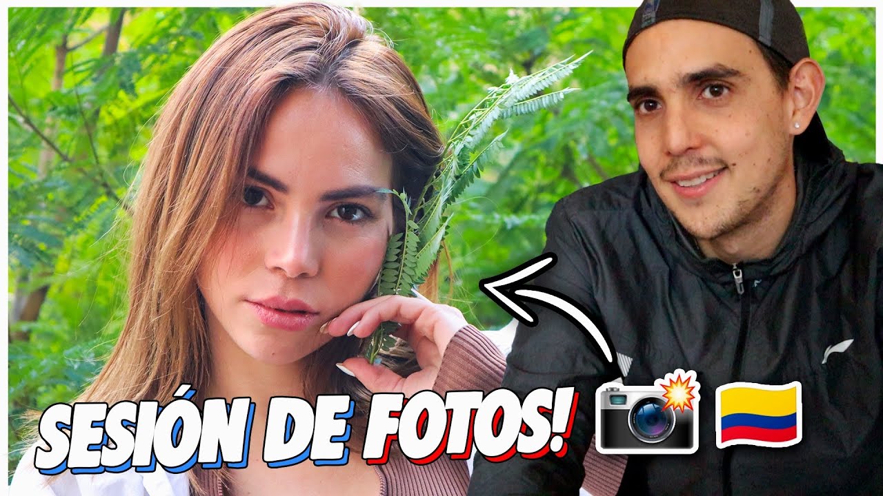 SESIÓN de FOTOS con SAJATI la MODELO COLOMBIANA! - YouTube