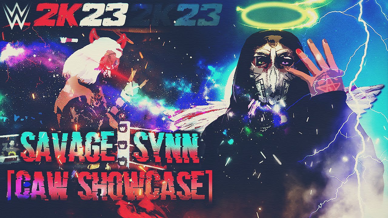 WWE 2K23: Savage Synn 😇 CAW Entrance + Attire Showcase 💫 - YouTube