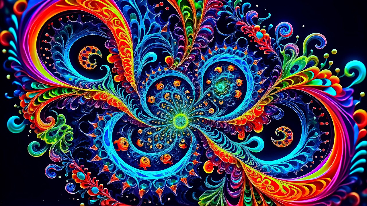 Dynamic Abstracts 4K Background Video - Screensaver No Sound OLED Safe ...