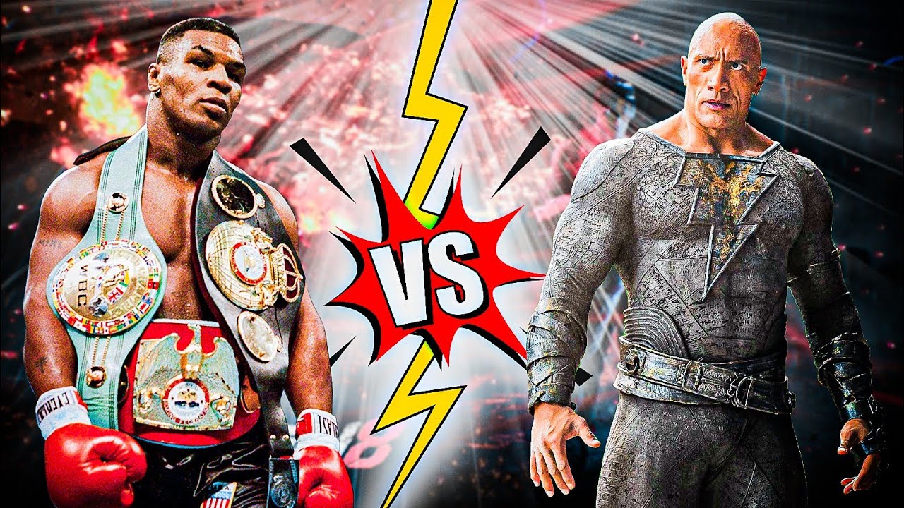 Black Adam Vs Mike Tyson | Tekken 7 - YouTube
