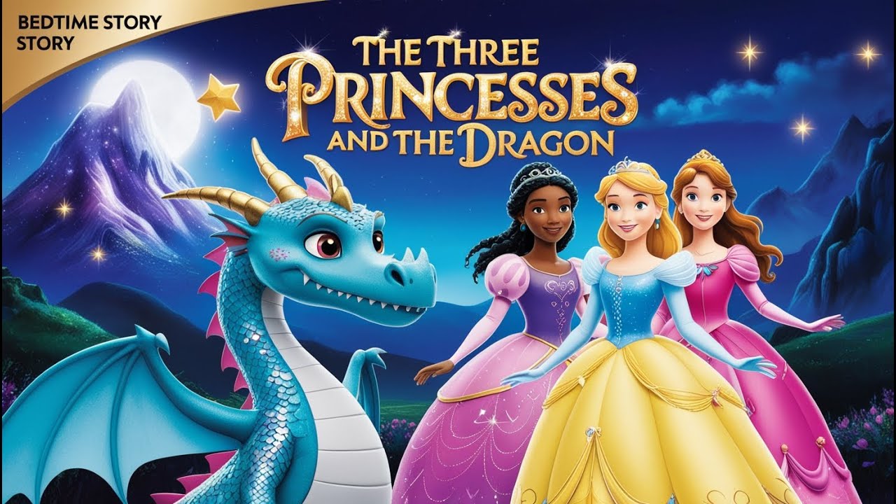 The Three Princesses and the Dragon A Magical Bedtime Adventure for ...