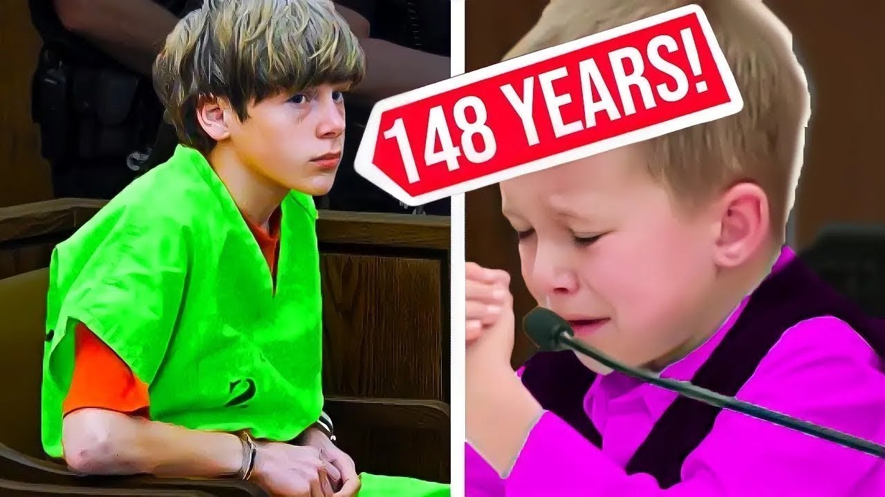 10 Most Dangerous Kids Reacting to Life Sentences - YouTube