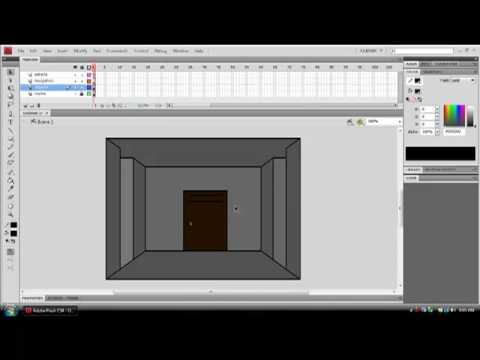 Flash Tutorial - How to make a escape game - Part 1 - YouTube