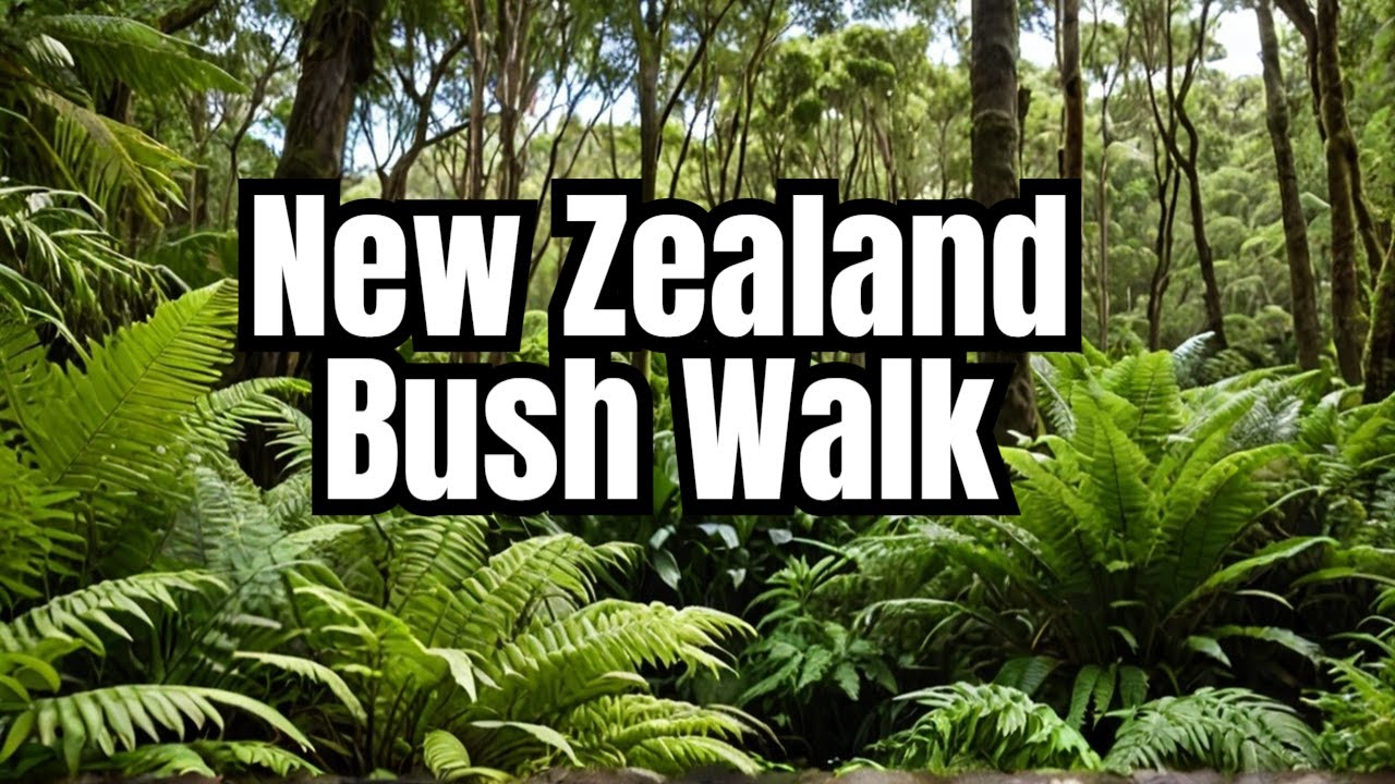 Enjoy a beautiful walk through some New Zealand bush. - YouTube