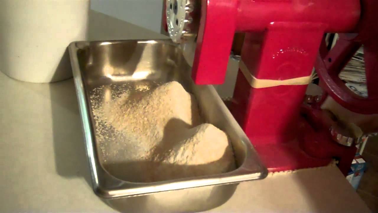 Grain Maker Grain Grinder How easy is it - YouTube
