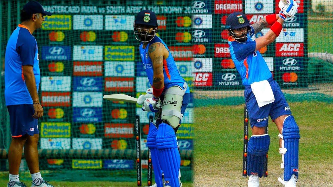 Virat Kohli practice in nets today at Guwahati ahead Ind vs Sa 2nd T20 ...