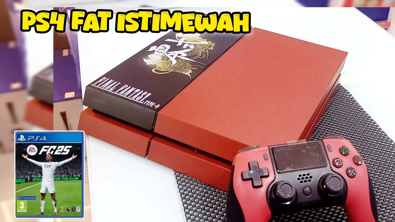 Review PS4 FAT SPESIAL FINAL FANTASI ZERO // Harga ps4 2025 ko malah ...