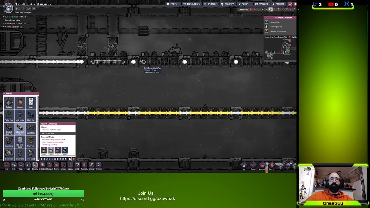 ==ONI== Day 470+ Exploring Space and Setting Up Liquid Oxygen - YouTube