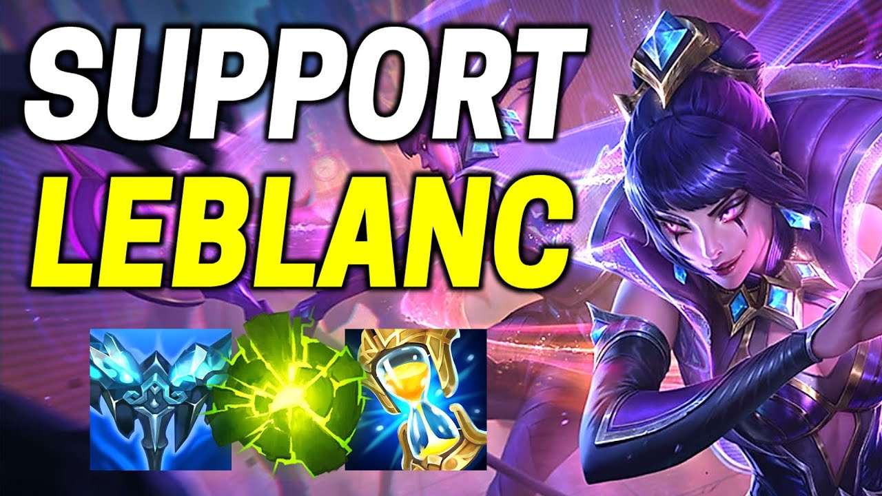 DOES LEBLANC SUPPORT ACTUALLY WORK??? - League of Legends - YouTube