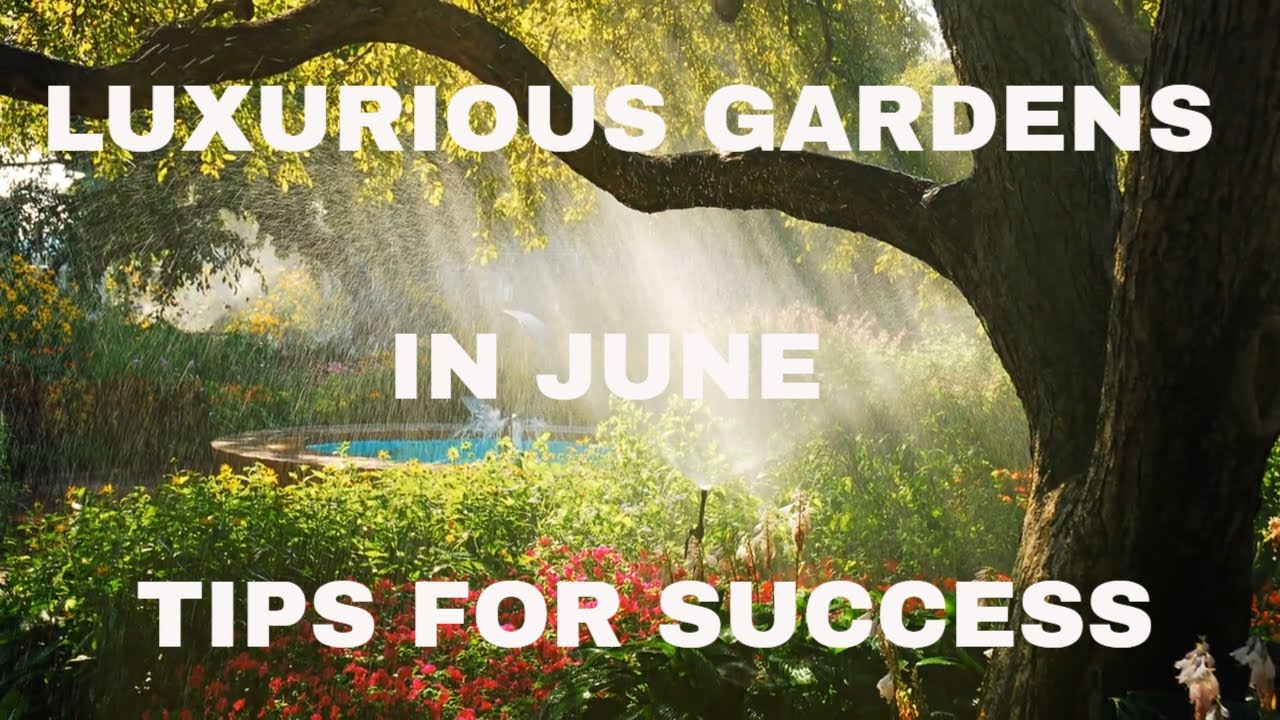 June: A Pivotal Month for Luxurious Gardens | Essential Tips for Summer ...