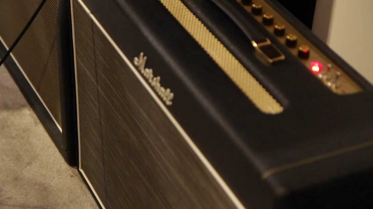 Guitar Center New from NAMM - Marshall Booth, JTM45T and the 1962 Blues ...