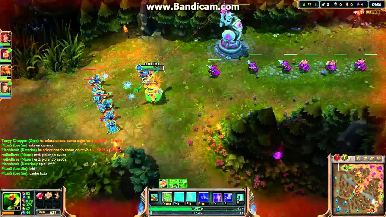League of Legend Nasus party rush 20 min - YouTube