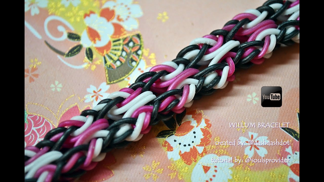 WILLUM BRACELET HOOK ONLY DESIGN TUTORIAL - YouTube