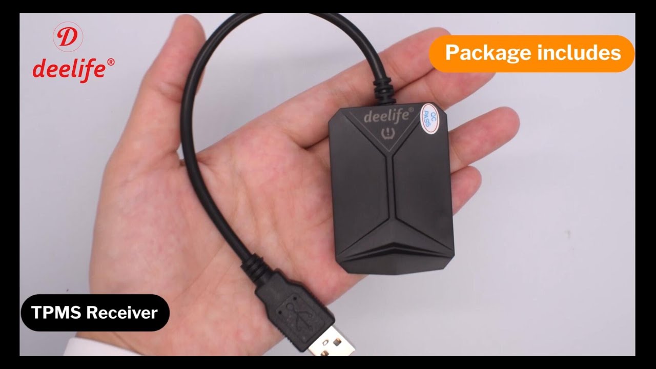 Deelife USB Android TPMS Tire Pressure Monitoring System Display Alarm ...