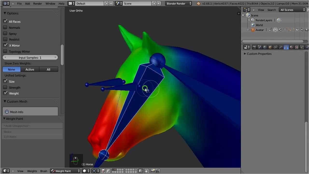 Rigging a Horse - YouTube