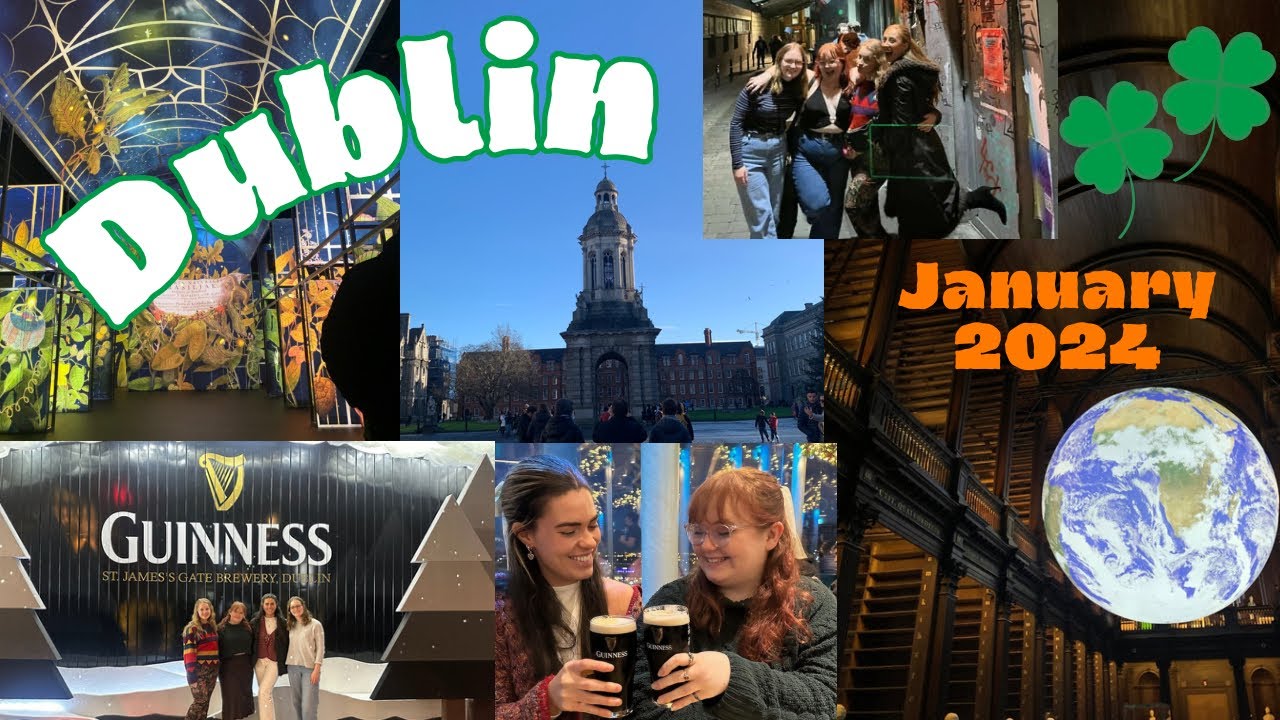I went to Dublin in January and finally edited the video 🇮🇪 - YouTube