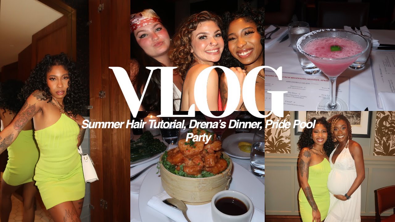 GRWM VLOG: NIGHT IN NASHVILLE BIRTHDAY DINNER, ROOFTOP POOL PARTY ...