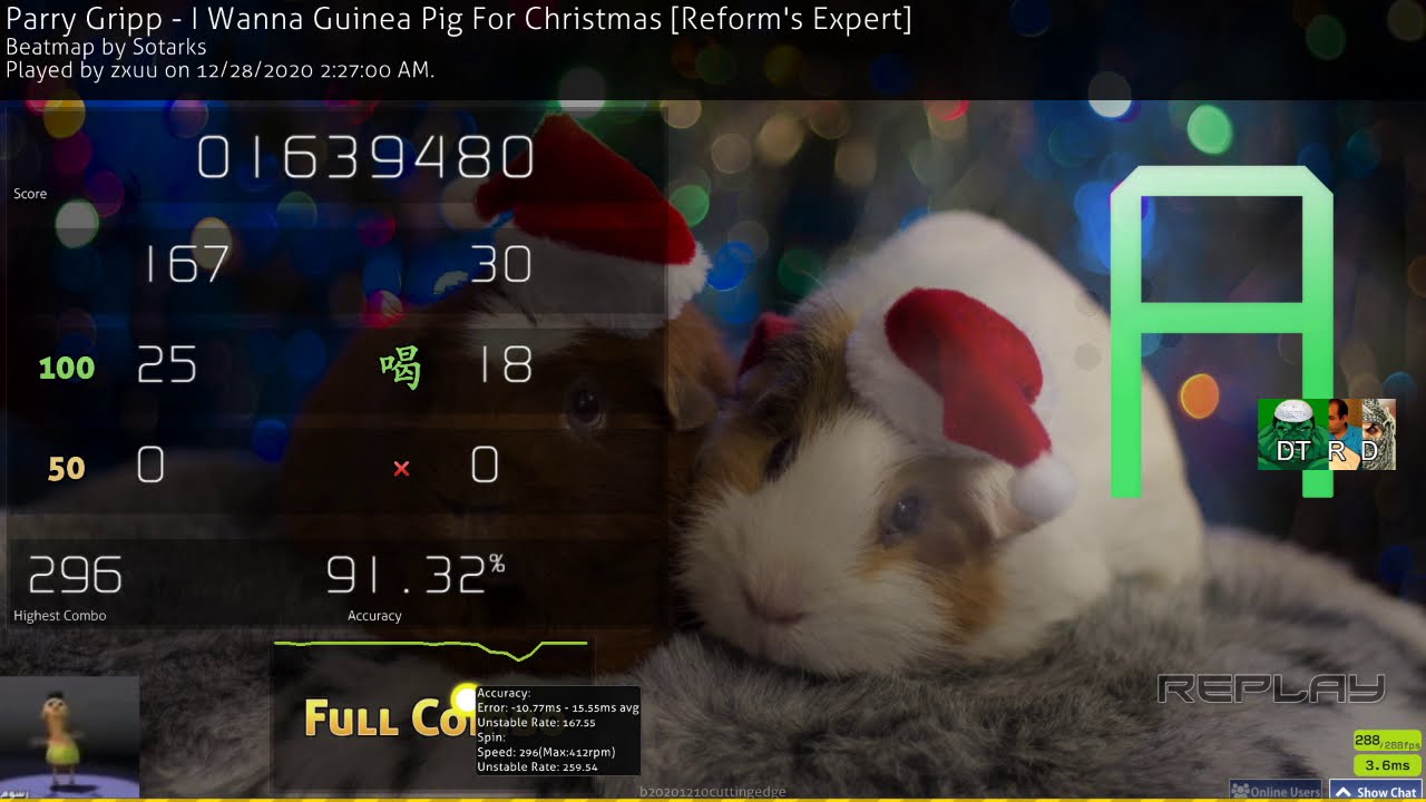 guinea pig for christmas 3 mod fc 528pp - YouTube