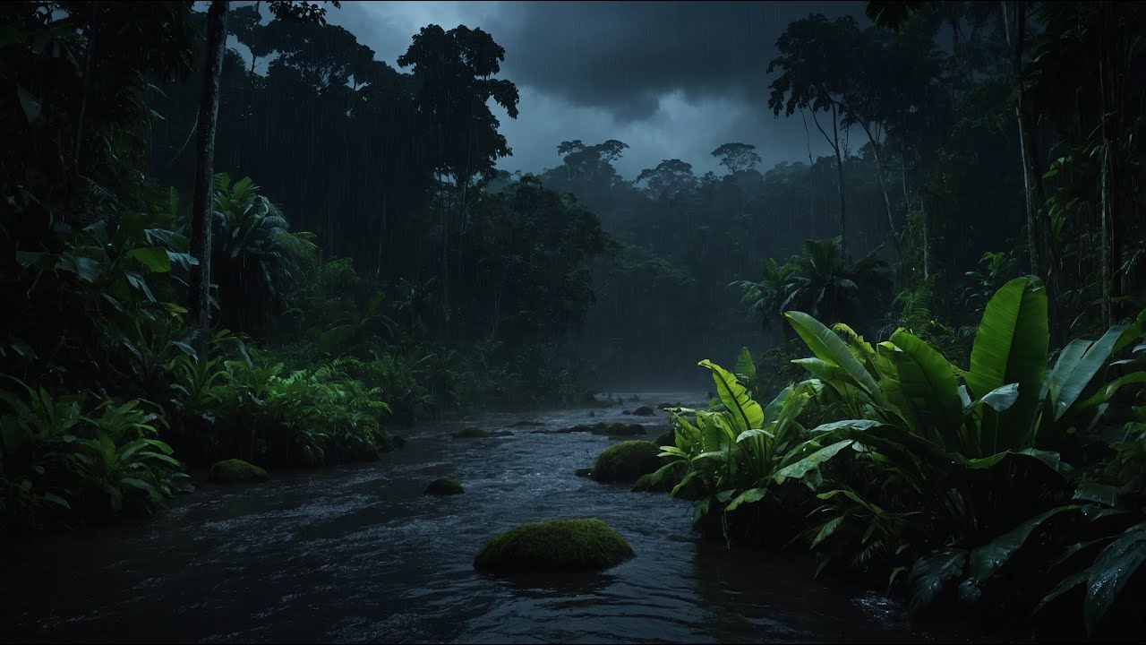 Calm Rainfall: Peaceful Rainfall Ambiance for Stress Relief - YouTube