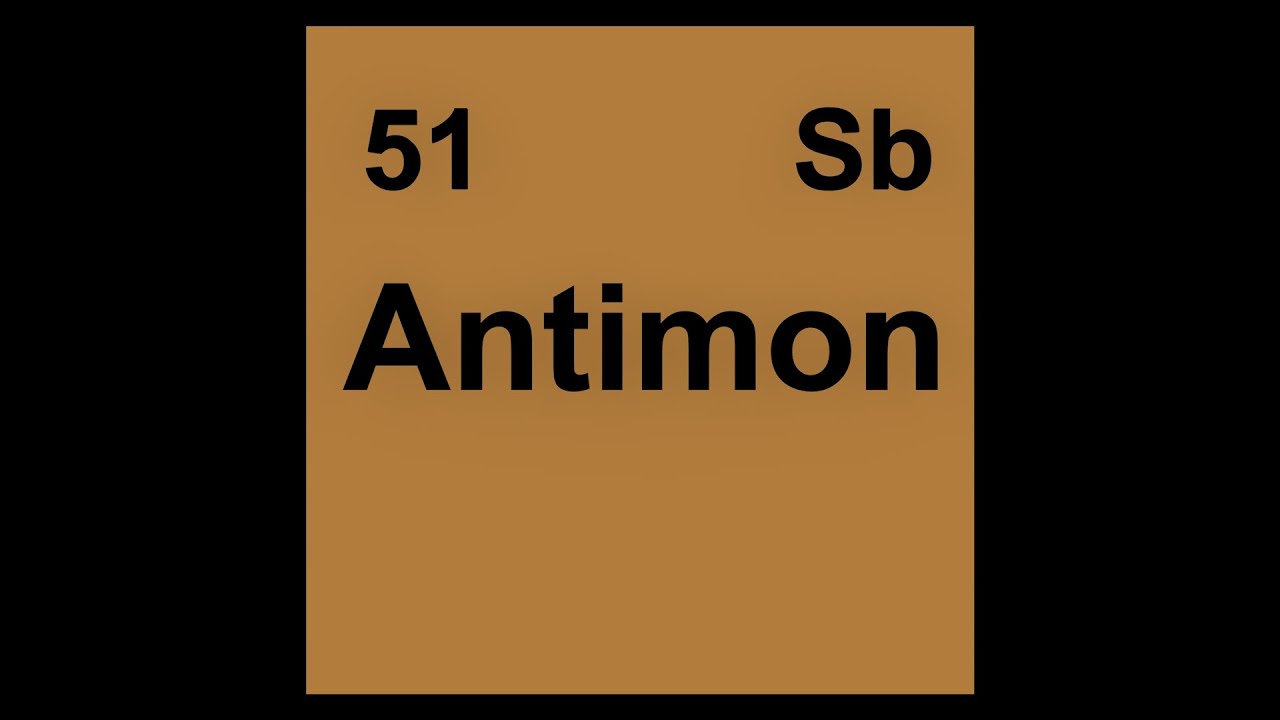 51 [Sb] Antimon (Antimony) - YouTube