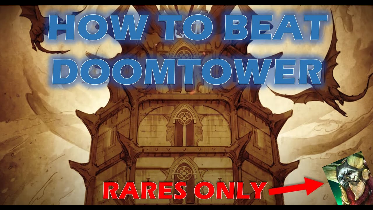 How to Beat Doom Tower (RARES ONLY) | Raid Shadow Legends - YouTube