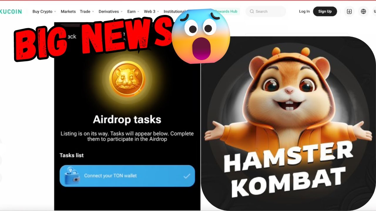 Exclusive: Hamster Coin's Big News & Kucoin Exchange Listing! - YouTube