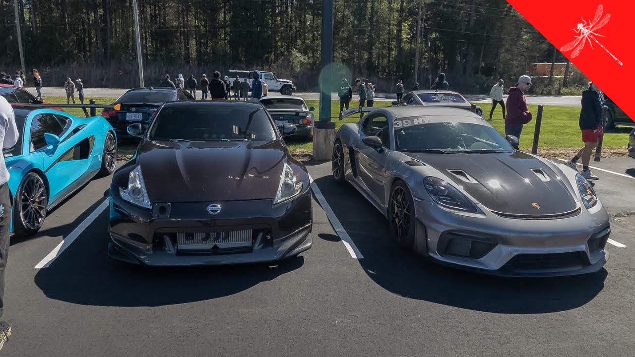 Boosted Nissan 370z Turbo first Car Meet after E85 | Exotic cars ...