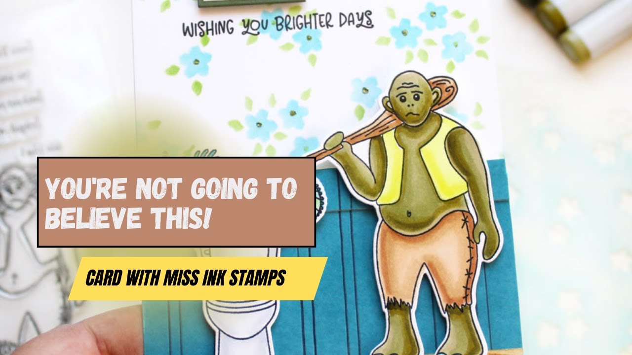 Creating a fancy bathroom card --- You're not going to believe what ...