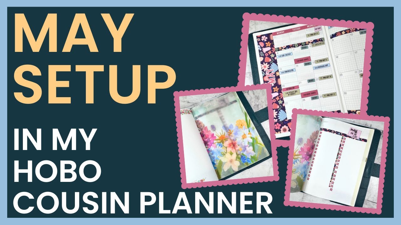 MAY MONTHLY SET UP AND KIT LINEUP // Hobonichi Cousin // Only Plans ...