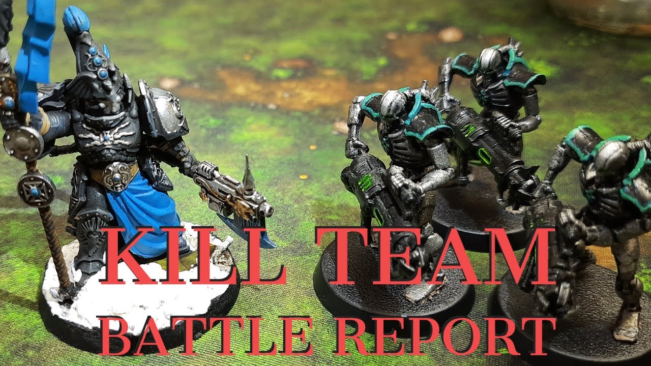 Kill Team Battle Report - Adeptus Custodes vs Necrons - YouTube