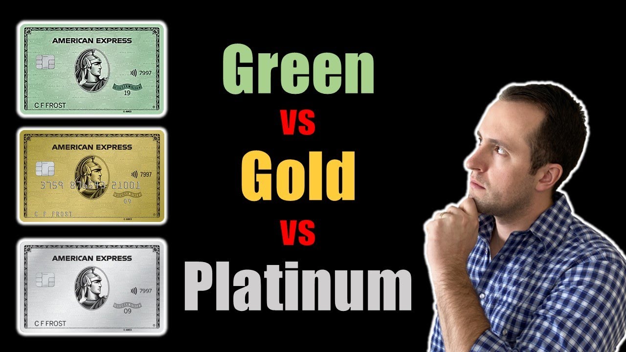 AMEX Green vs Gold vs Platinum Review 2022 - YouTube