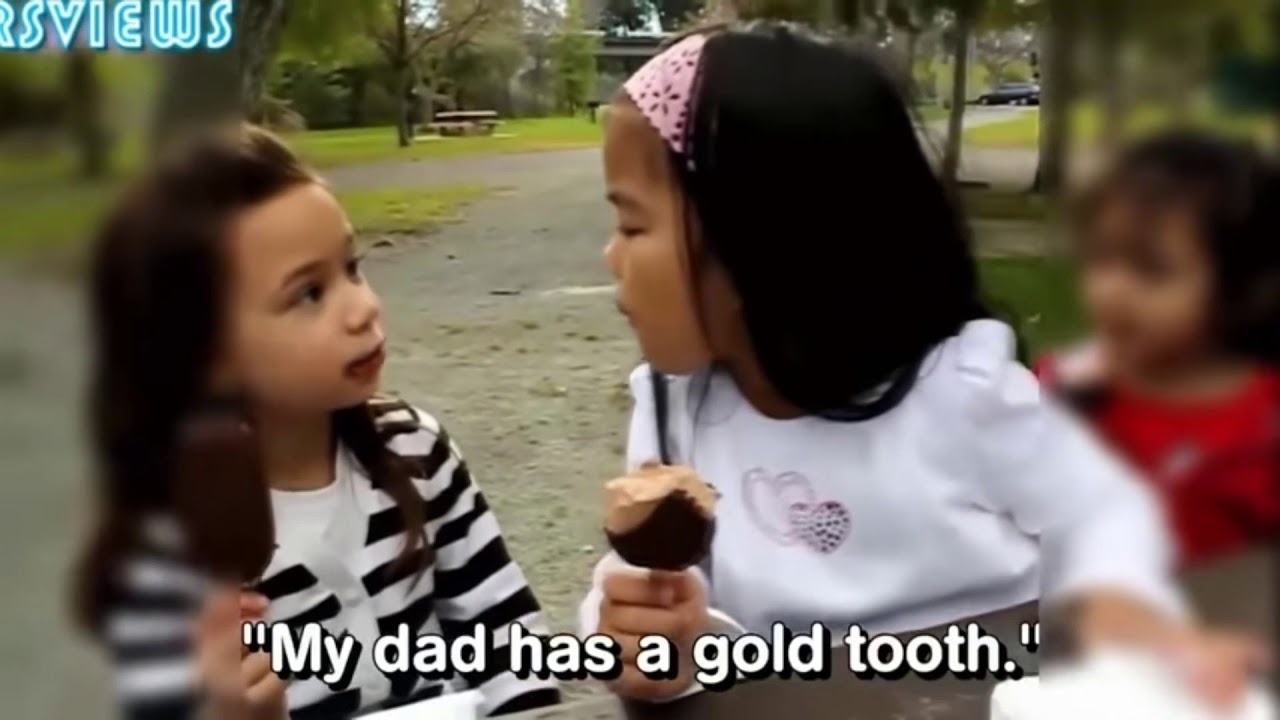 My dad has a gold tooth - YouTube