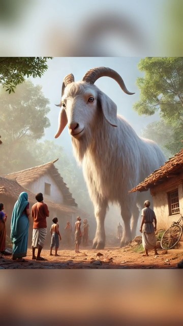 Beautiful Goat enters into a busy village and former... #goat - YouTube